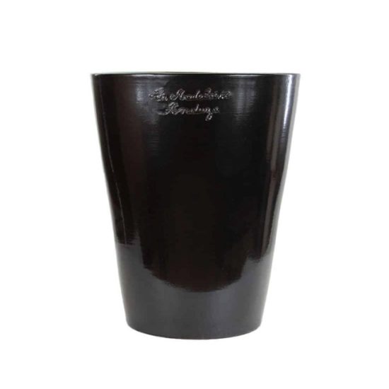 Mazagran Black Contemporary Anduze French Pots - Cape Outdoor